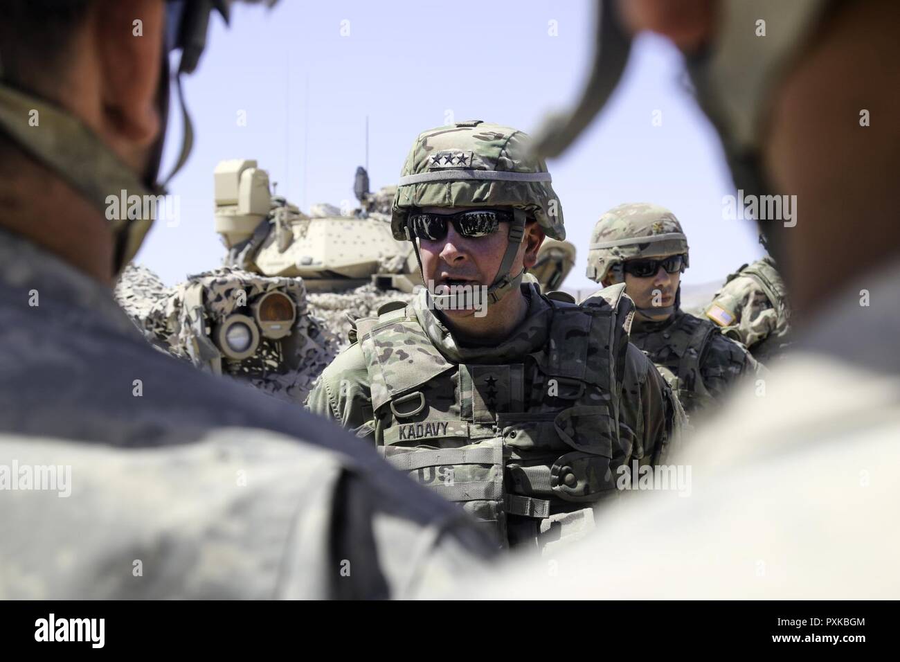 Lt. Gen. Timothy J. Kadavy, the director of the Army National Guard ...
