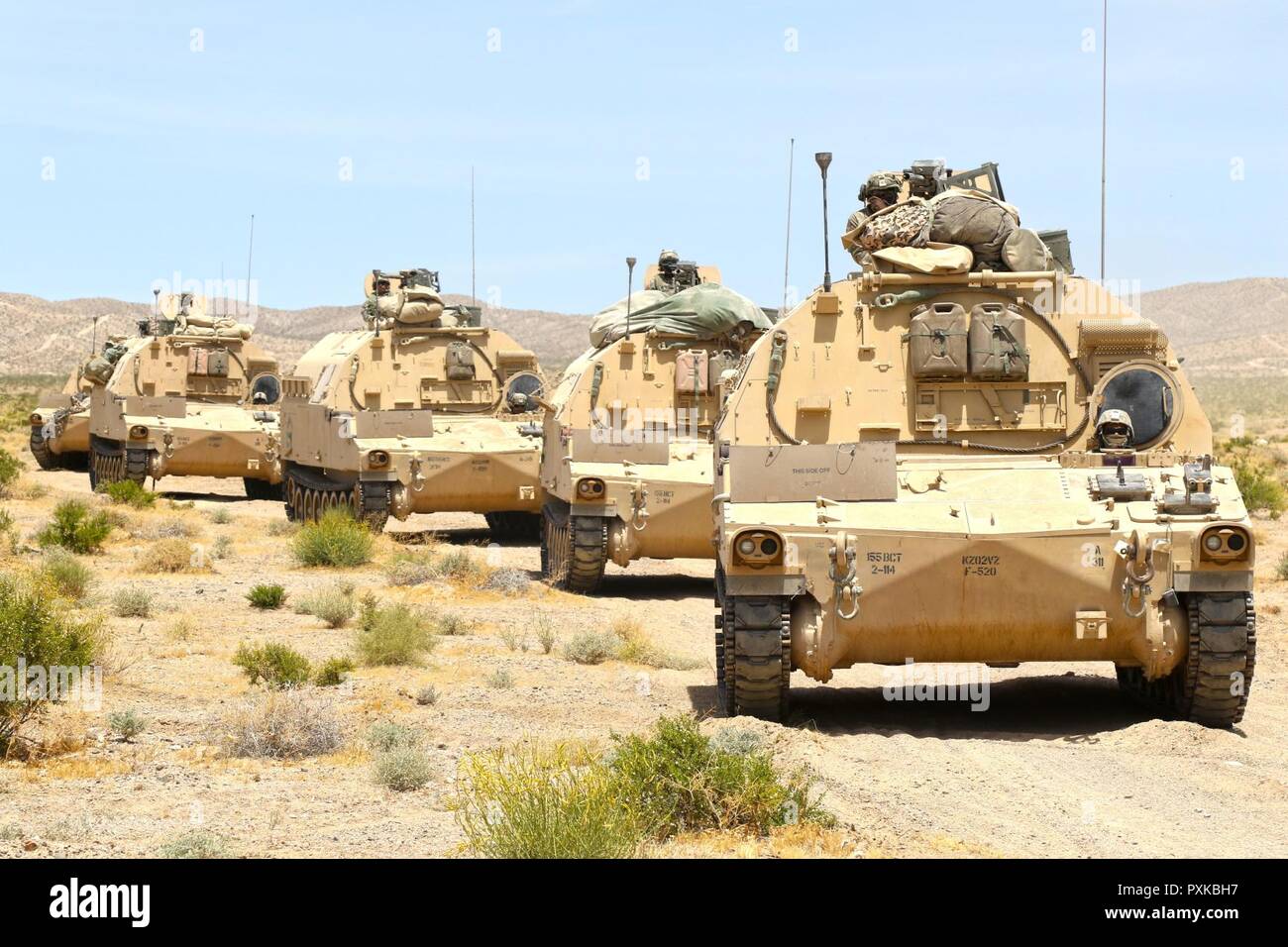 Soldiers with Battery A, 2d Battalion, 114th Field Artillery Regiment ...