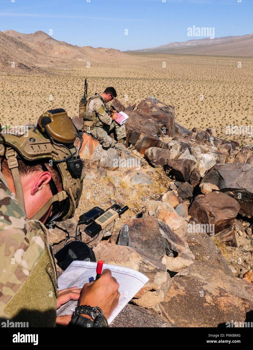 Desert training center map hi-res stock photography and images - Alamy