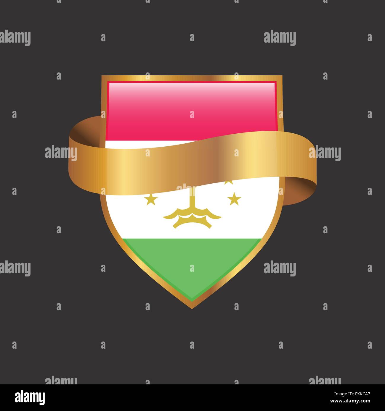Tajikistani symbol Stock Vector Images - Alamy
