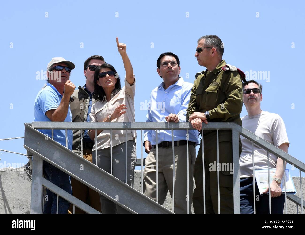 US Ambassador to the UN Nikki Haley ‎receives briefings from Deputy ...