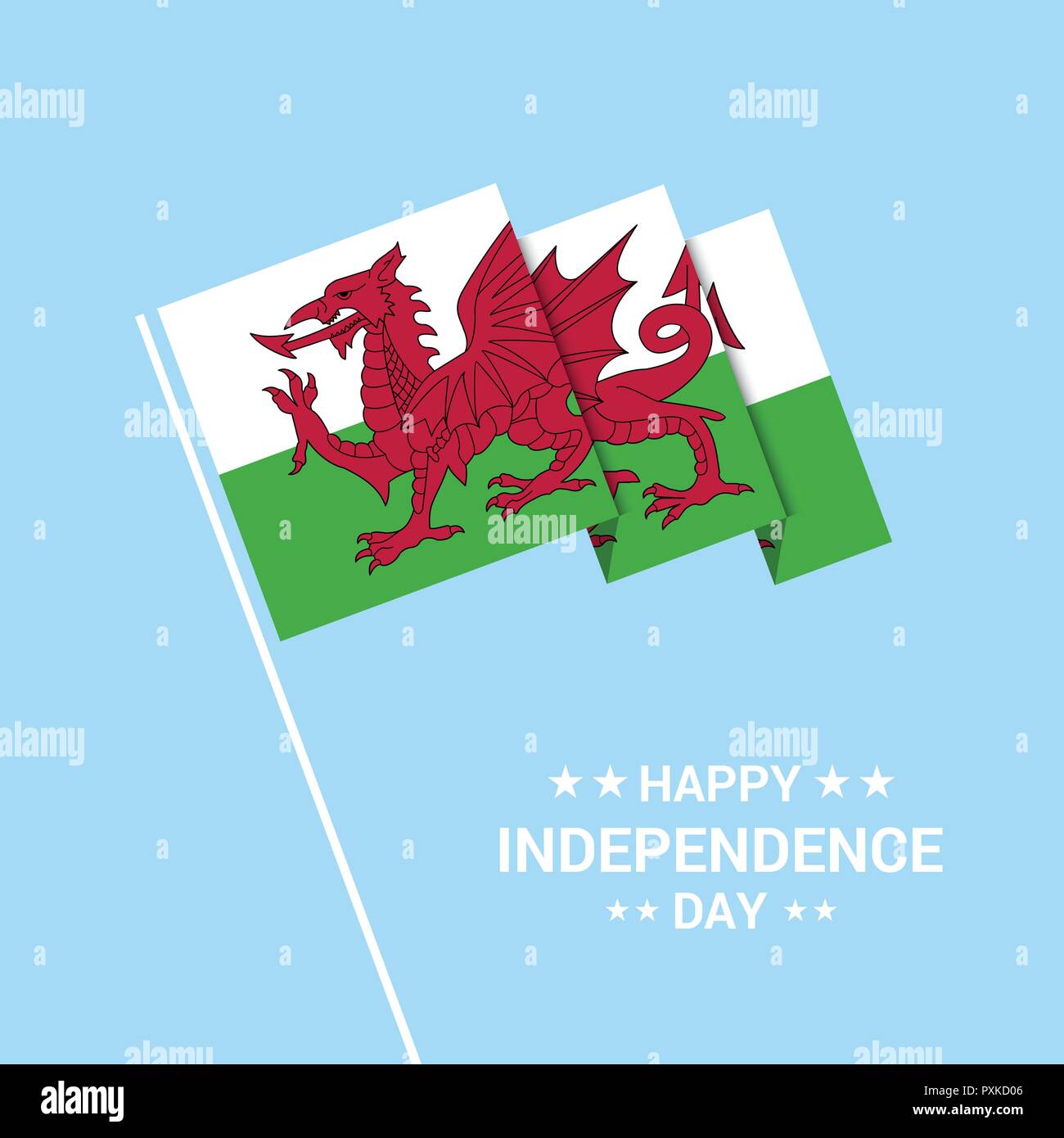 Wales independence day Stock Vector Images - Alamy