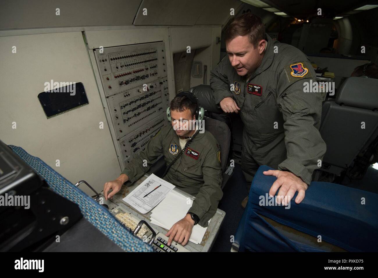 Maj. Cody Chitwood and Master Sgt. Randy Schell, both assigned to the ...