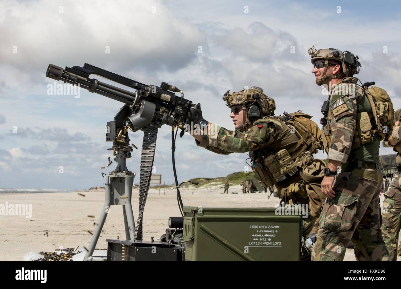 U.S. Marines with Marine Corps Special Operations Command (MARSOC) fire ...