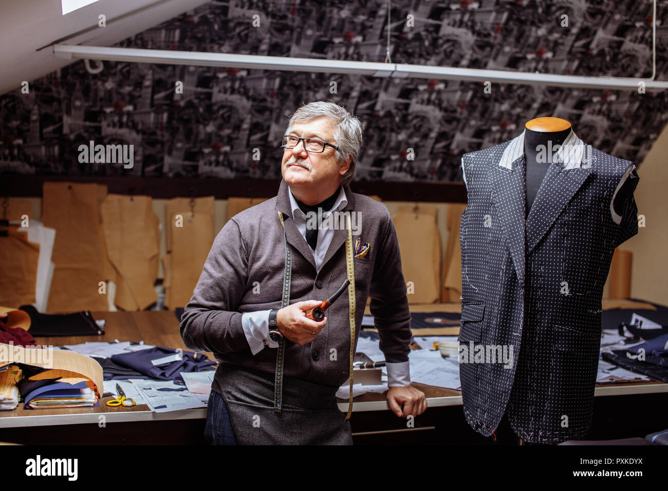 Male dressmaker sewing pattern hi-res stock photography and images - Alamy