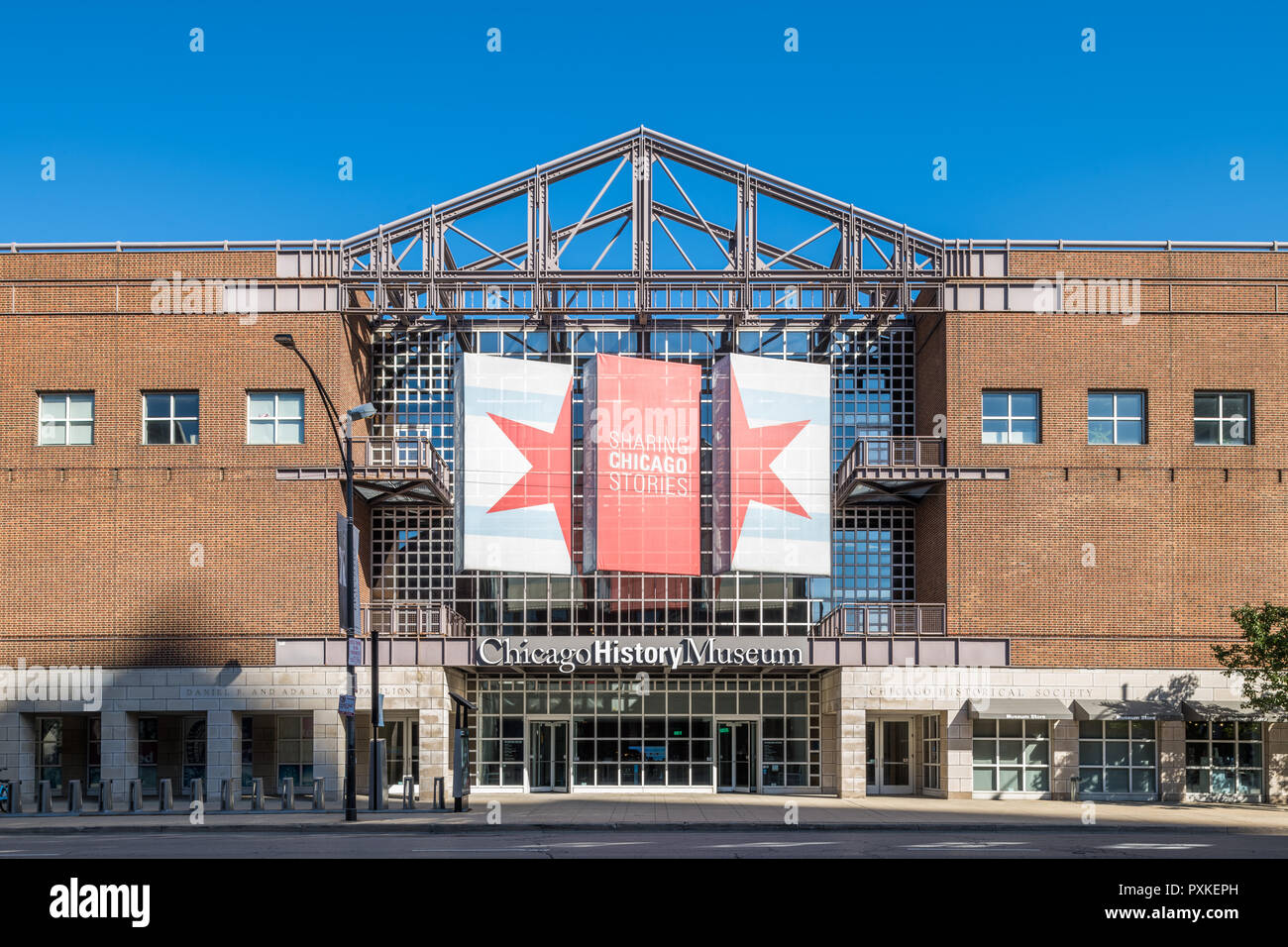 Exterior of the Chicago History Museum building Stock Photo - Alamy