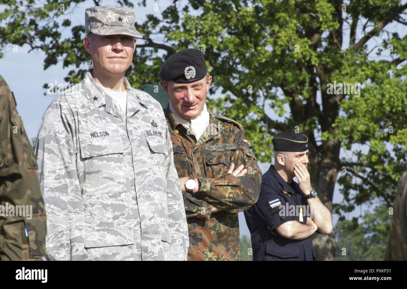 Military representatives to NATO, U.S. Brigadier General Paul Nelson ...