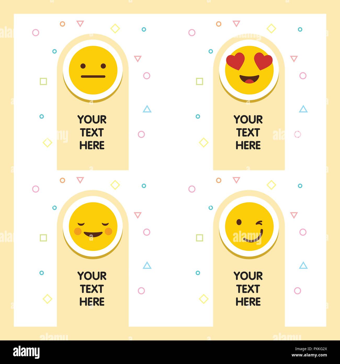Emojis and text message hi-res stock photography and images - Alamy