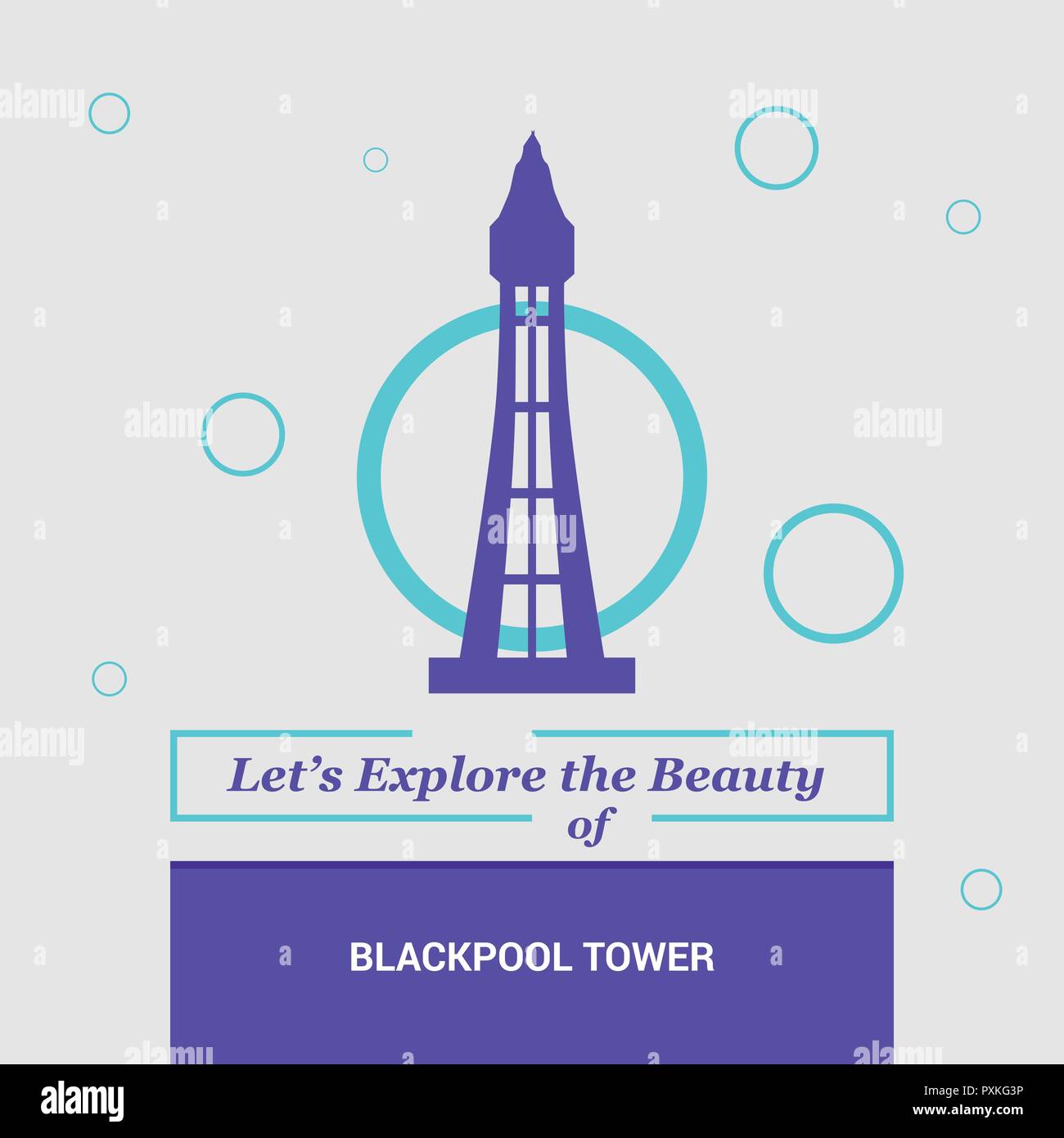 Drawing of blackpool tower Stock Vector Images - Alamy