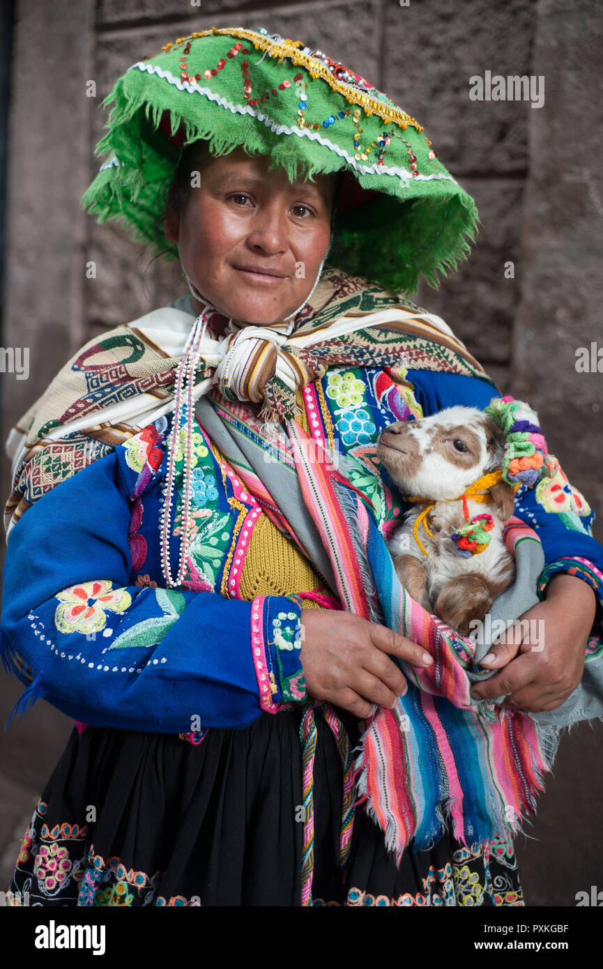 They call them "llamitas" because often bring with them a lama, but you ...