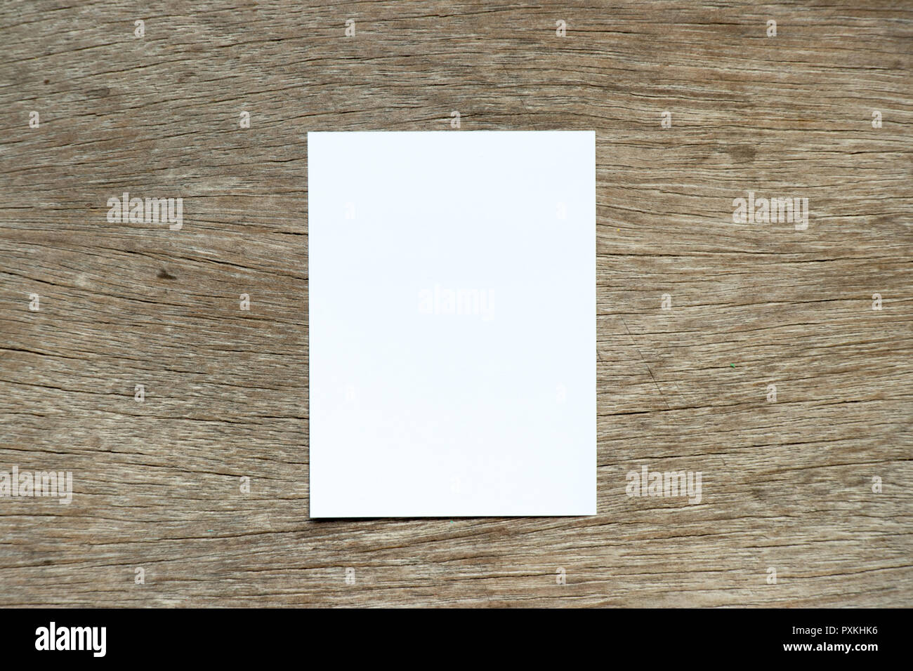 White color paper attach on wood background for remind or memo Stock ...