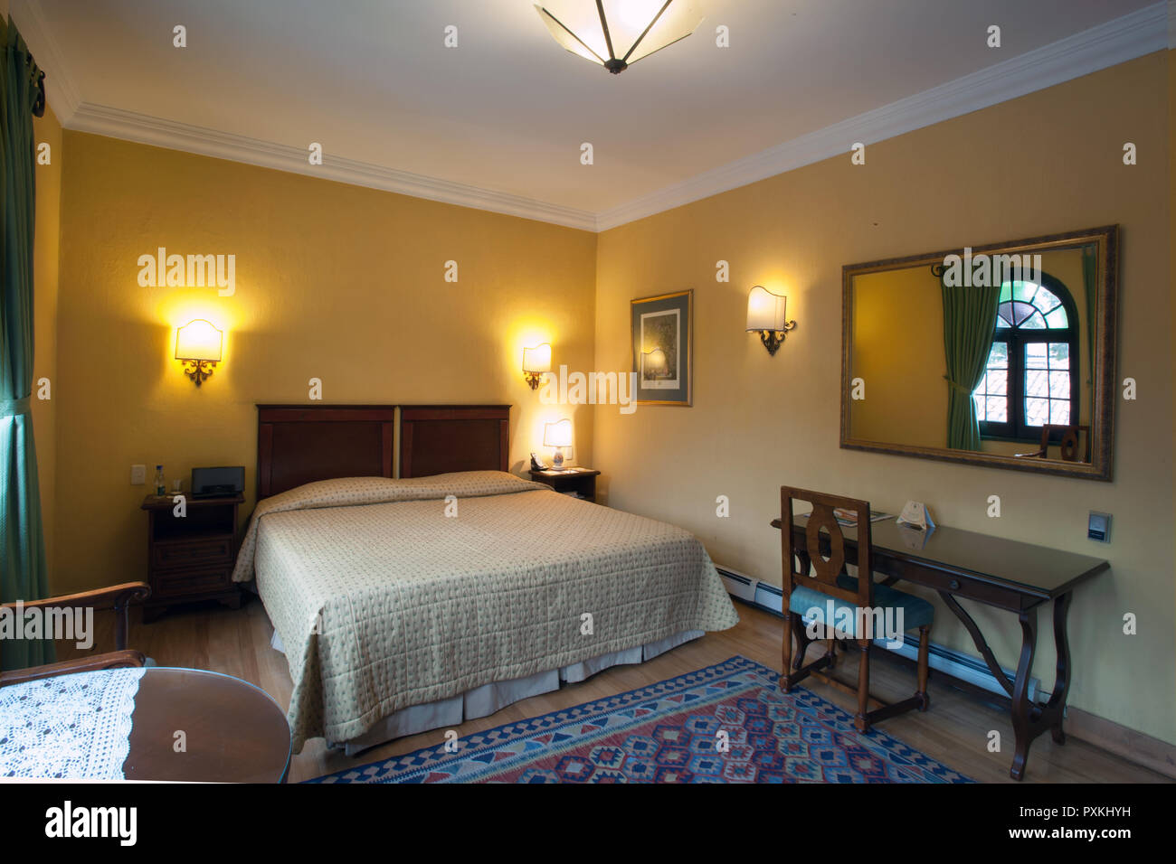 A double room at the Hotel de la Opera Stock Photo - Alamy