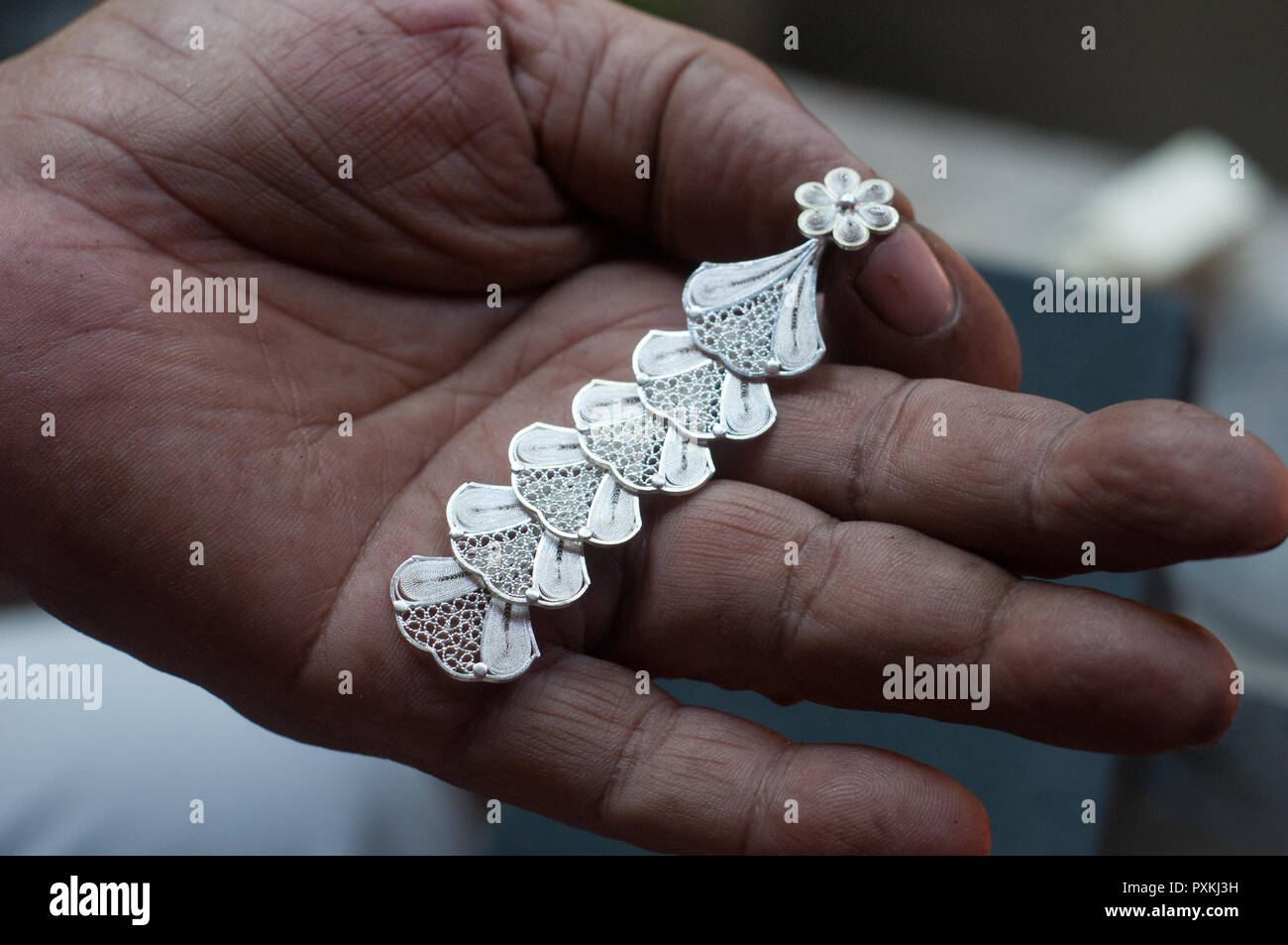 The craftsmanship of the filgree is a pride of the town Stock Photo - Alamy