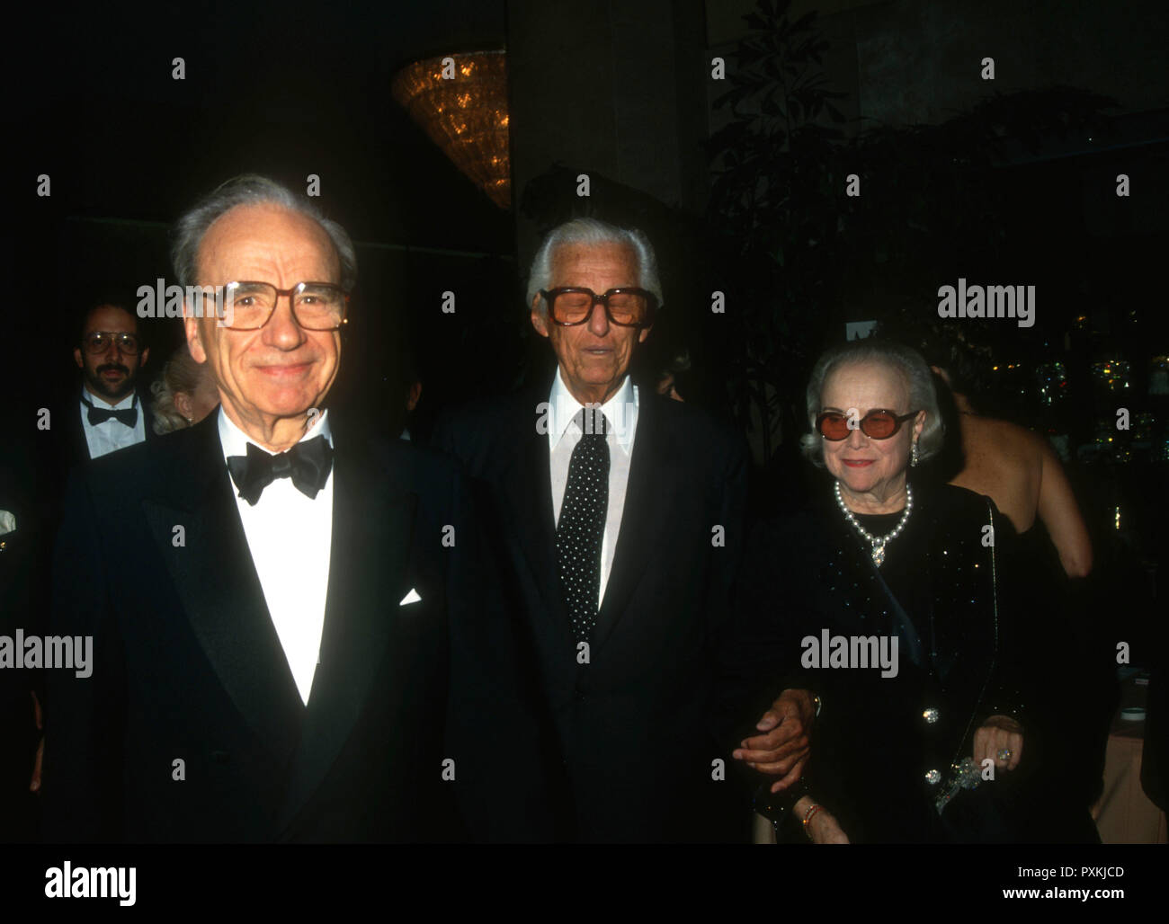 BEVERLY HILLS, CA - NOVEMBER 11: Businessman Rupert Murdoch and ...