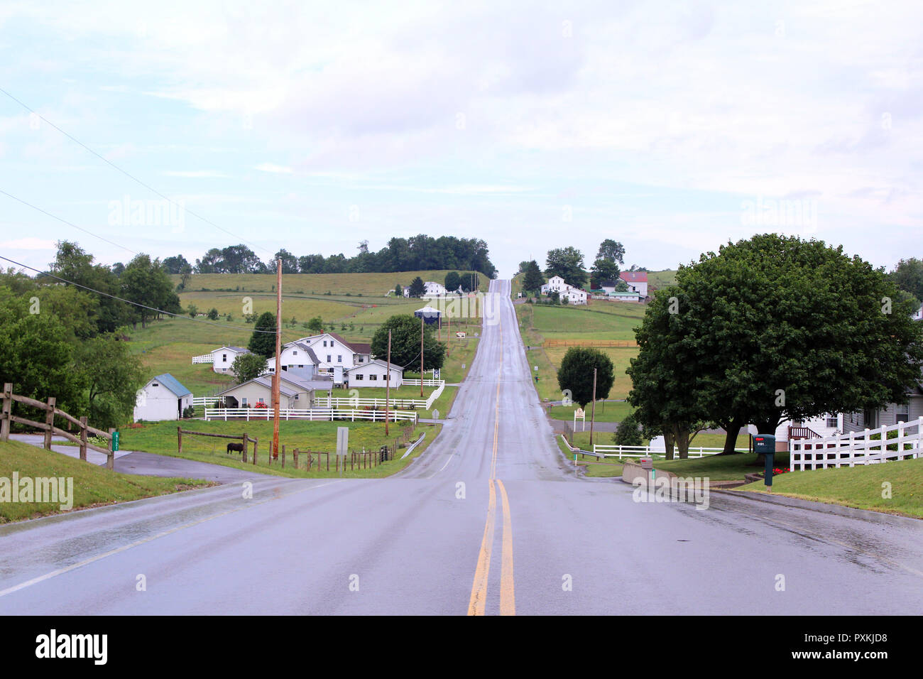 Amish Farm Ohio High Resolution Stock Photography And Images Alamy