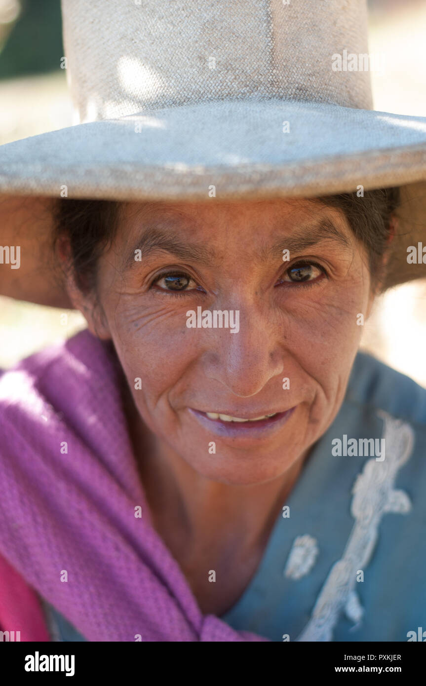 People from Pamparomas Stock Photo - Alamy