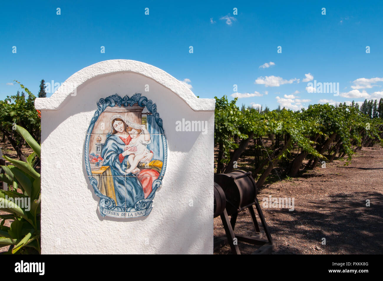 The bodega Rutini, largest wine producer and the center of the ...