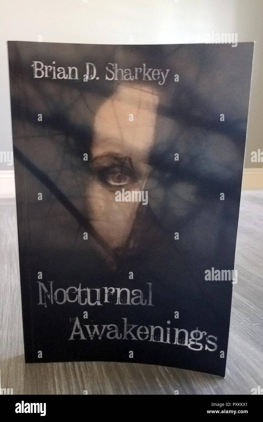 Front cover of "Nocturnal Awakenings,” by Brian Sharkey Stock Photo - Alamy