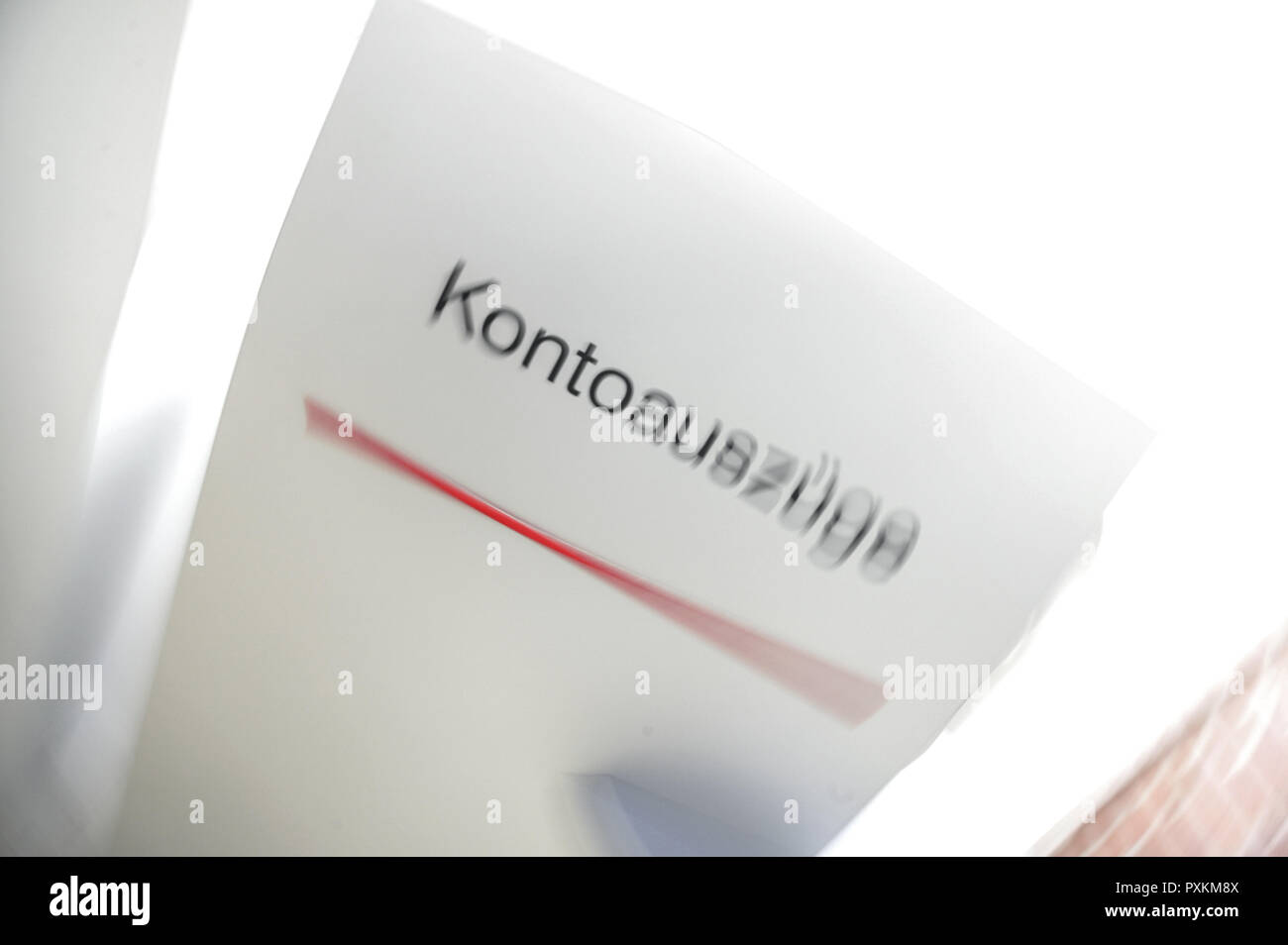 Bank current account statement hi-res stock photography and images - Alamy