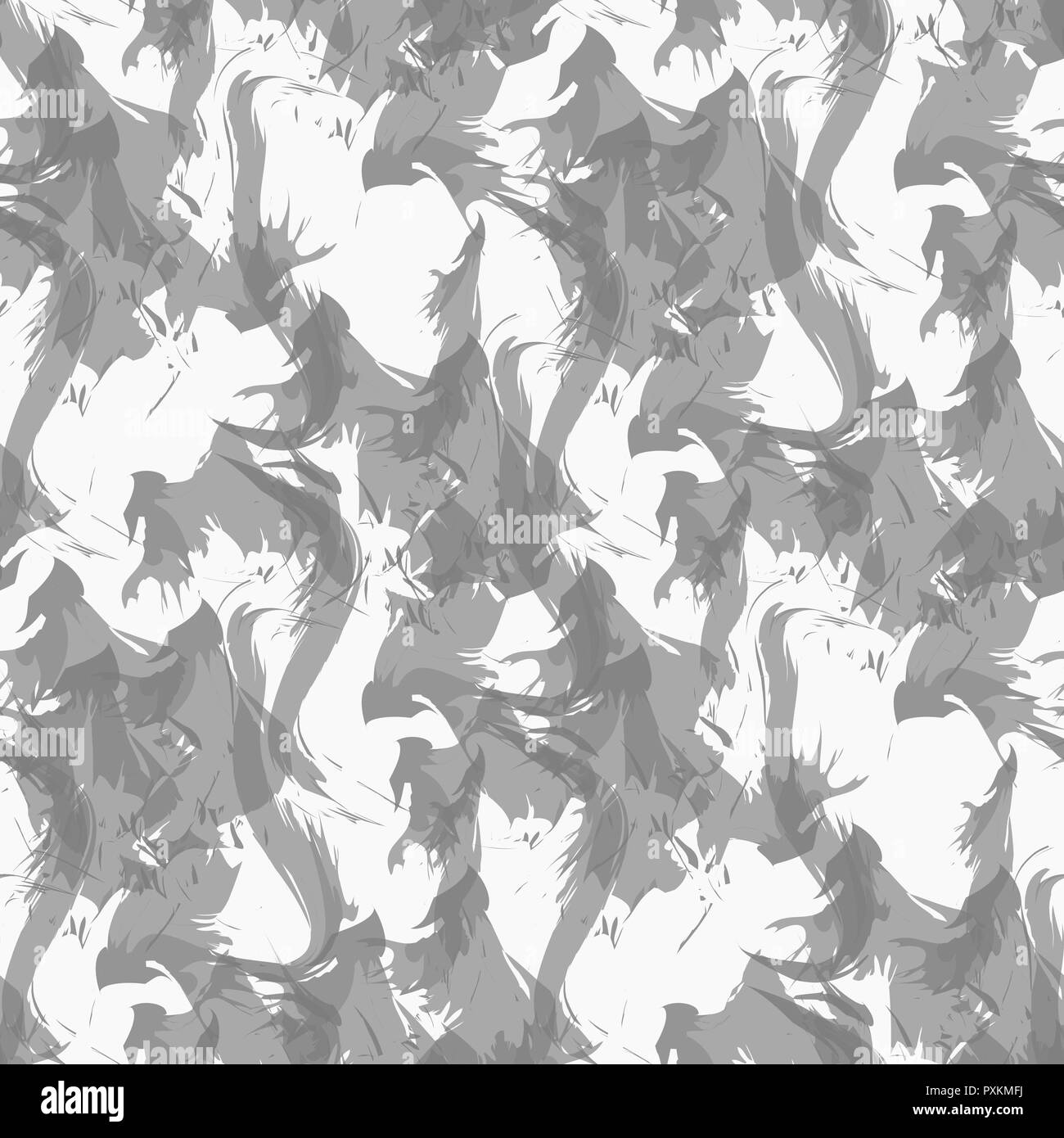 Smoke seamless texture on white background pattern vector. Smoke ...