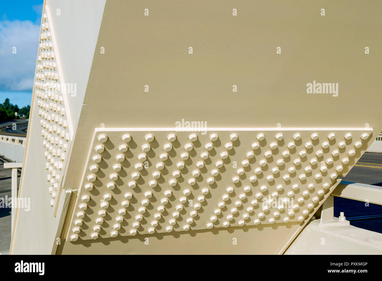 Alsea Bay Bridge Bolts Stock Photo - Alamy