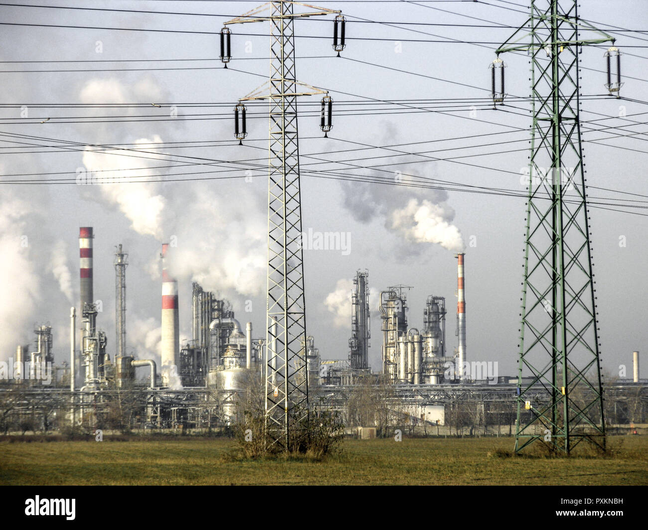 Slovnaft refinery hi-res stock photography and images - Alamy