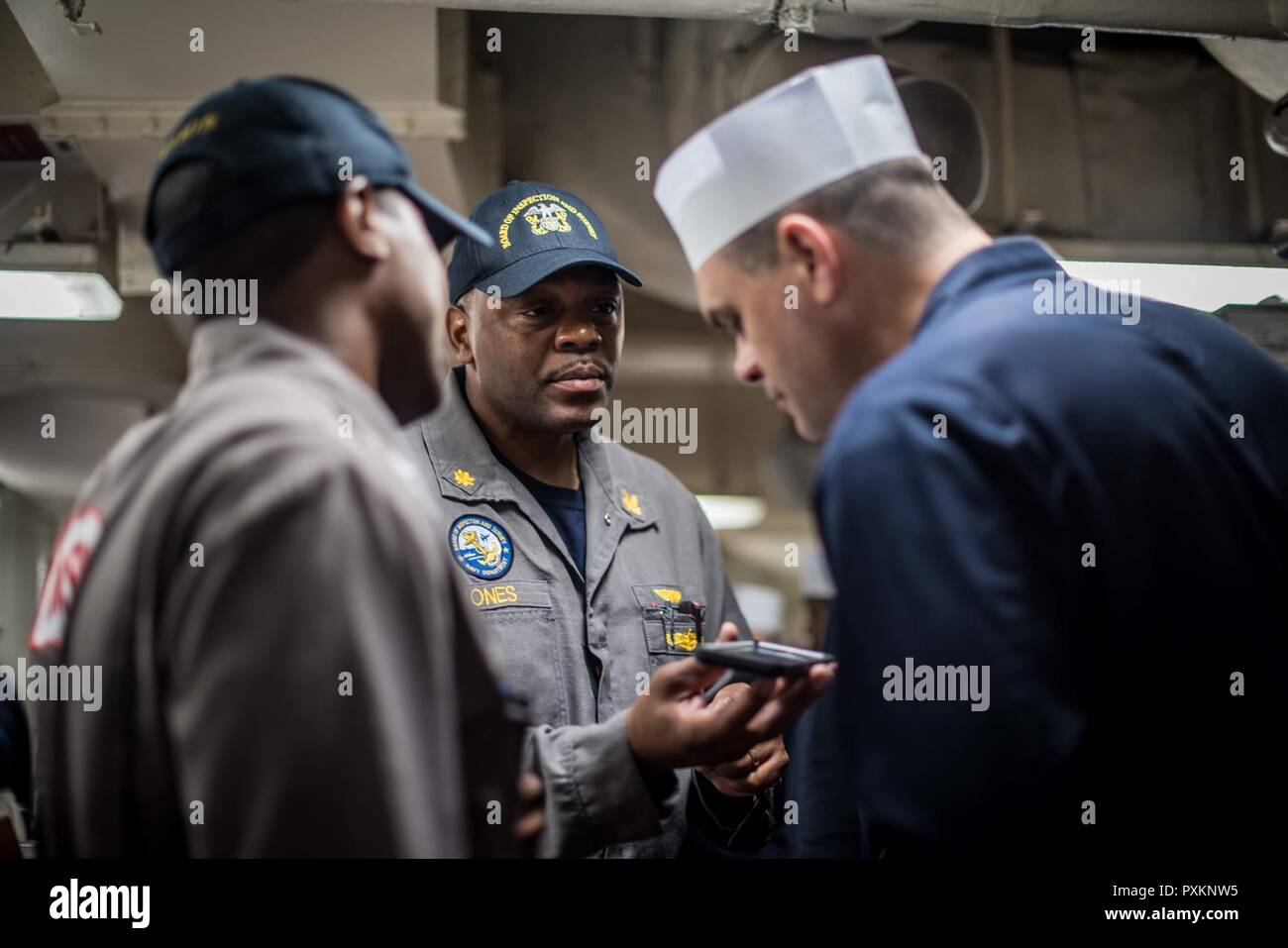 Board of inspection and survey insurv assessment hi-res stock ...