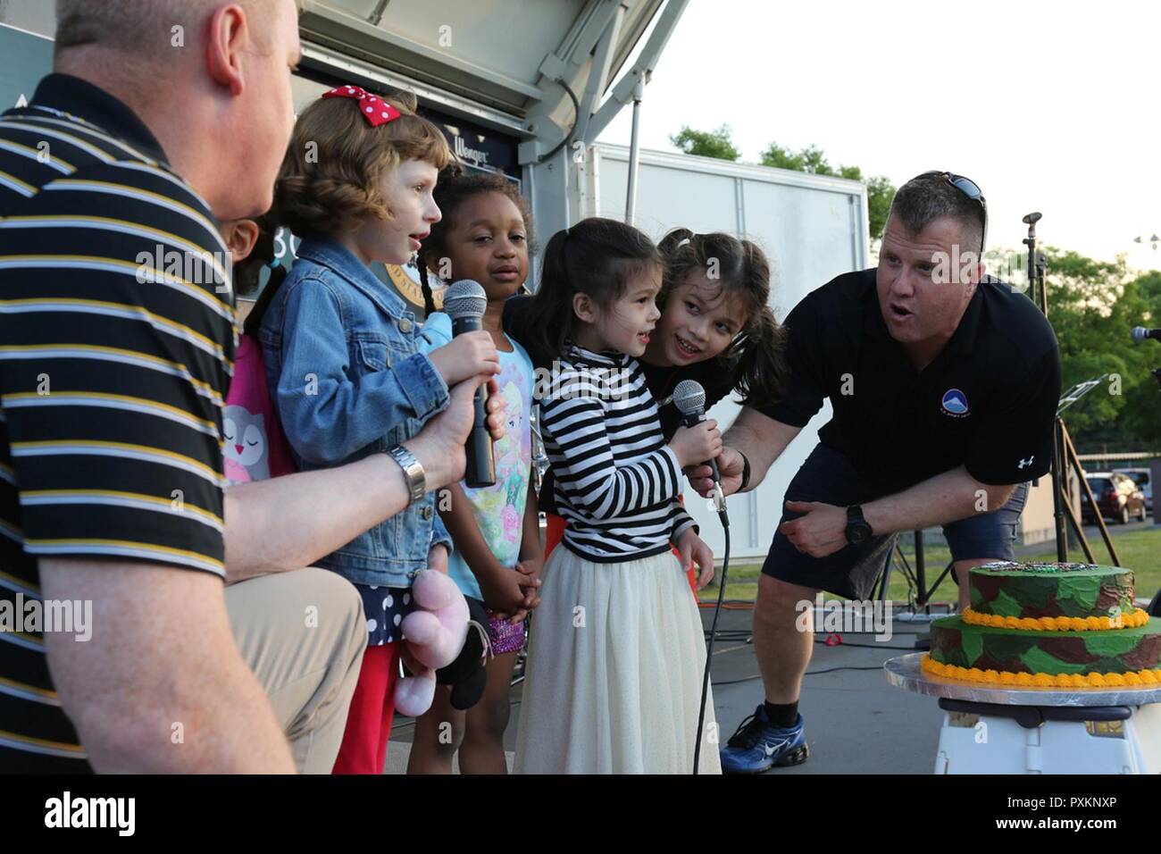 Col. Stephen Grabski, deputy Commander of U.S. Army Japan; left, and ...