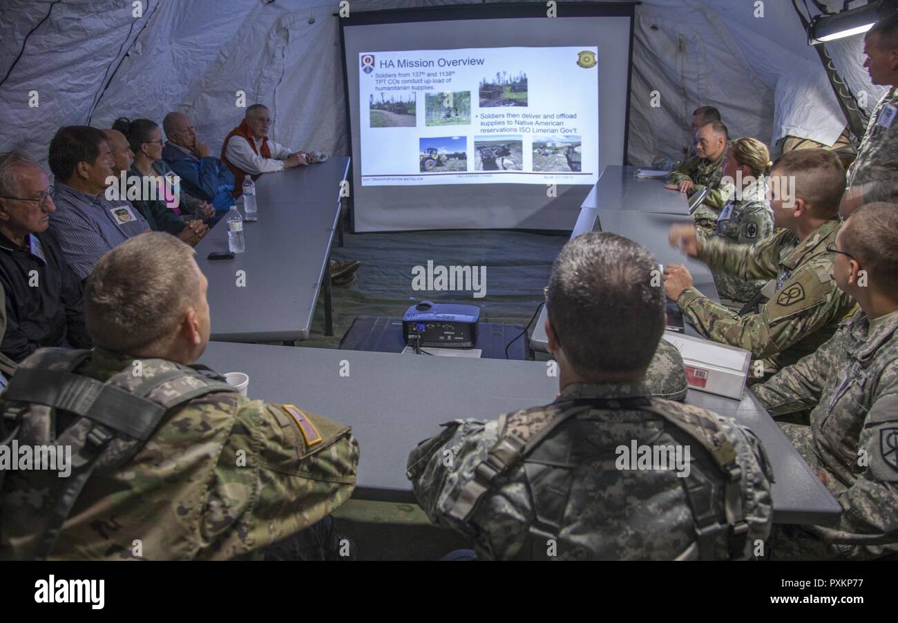 U.S. Soldiers and members of the South Dakota Board of Military Affairs ...