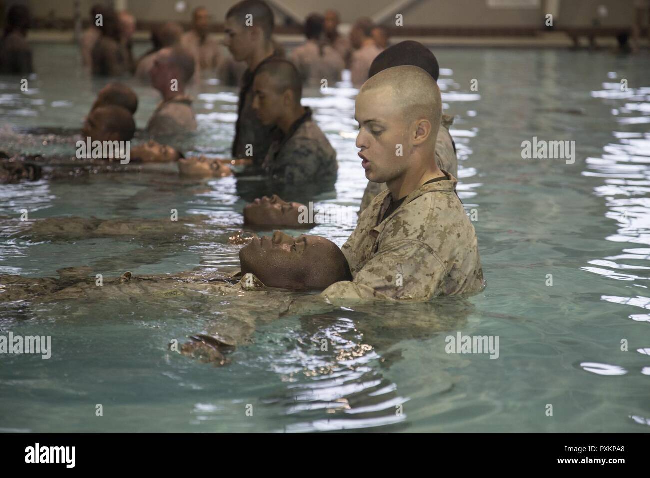 U.S. Marine Corps Recruits, Alpha Company, 1st Battalion, Recruit ...
