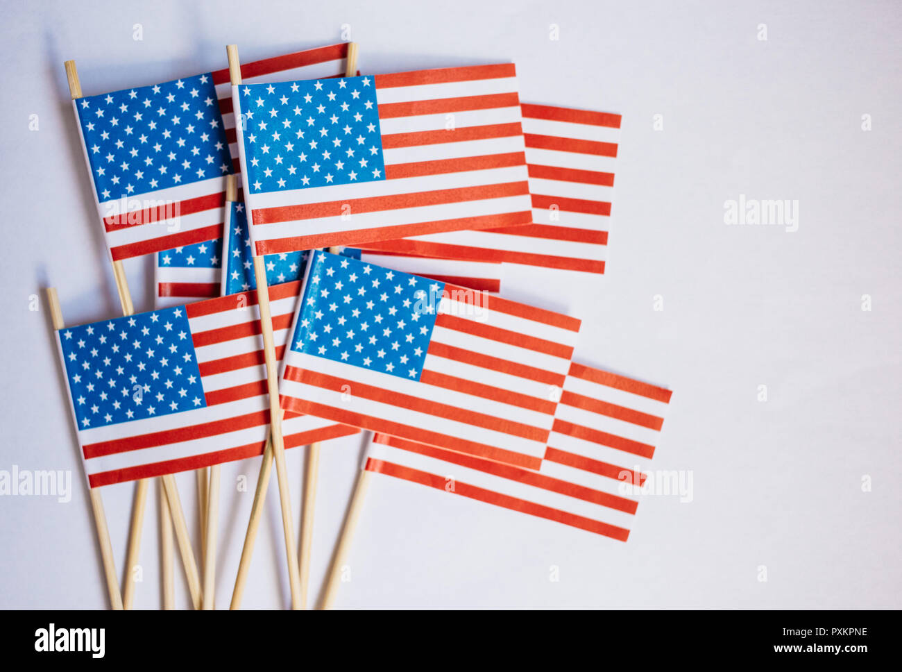Cartoon flag on pole hi-res stock photography and images - Alamy
