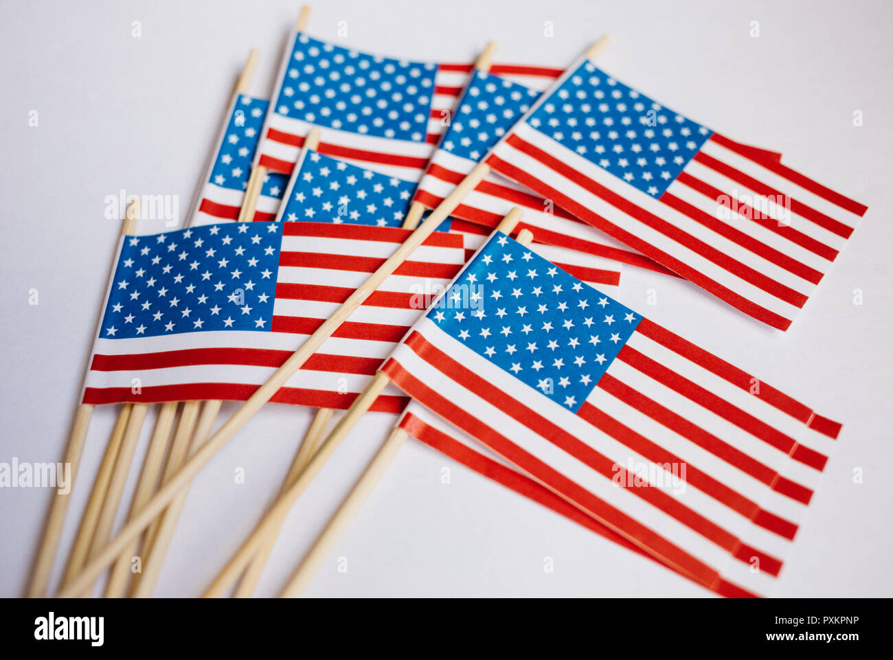 Flags of usa hi-res stock photography and images - Alamy