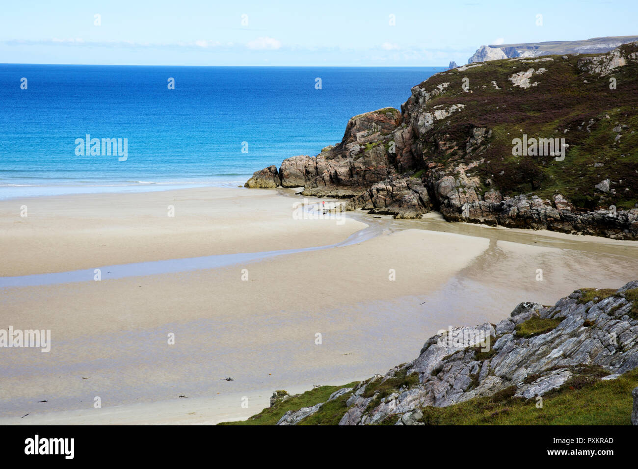 The beaches at Durness peninsula, Scotland, Highlands, United Kingdom ...