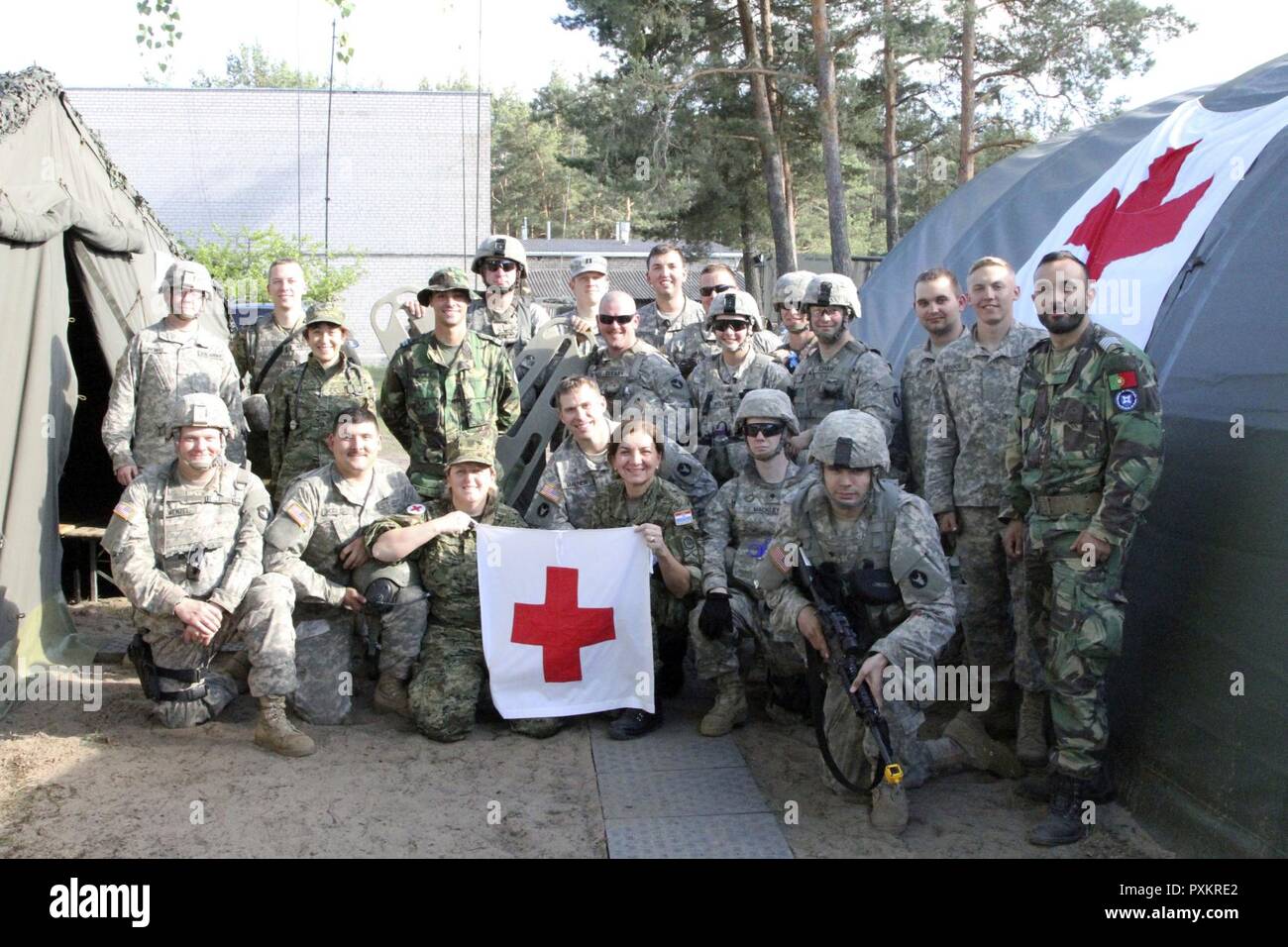 Minnesota Army National Guard Medical Soldiers work alongside Croatian ...