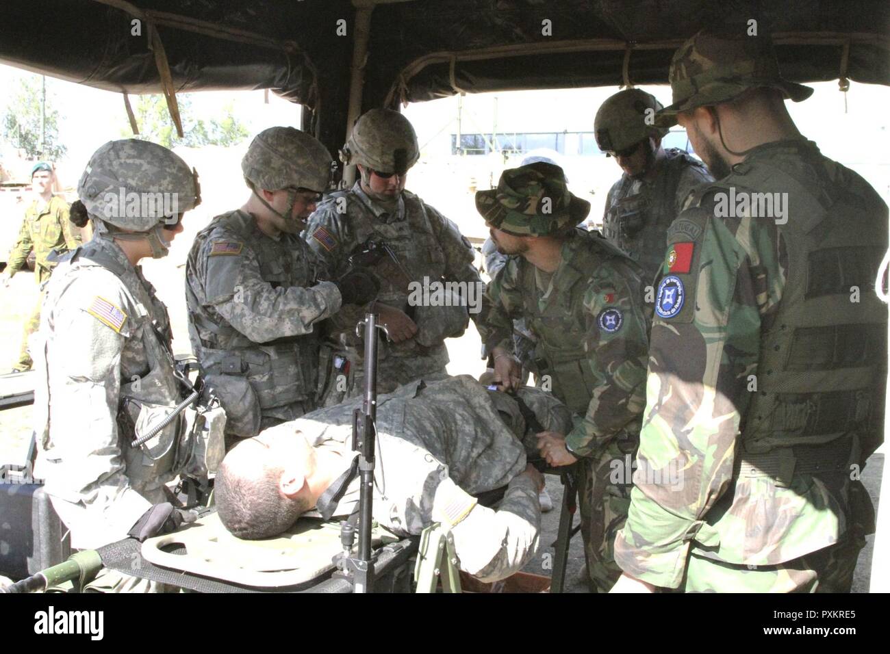 Minnesota Army National Guard Medical Soldiers work alongside Croatian ...