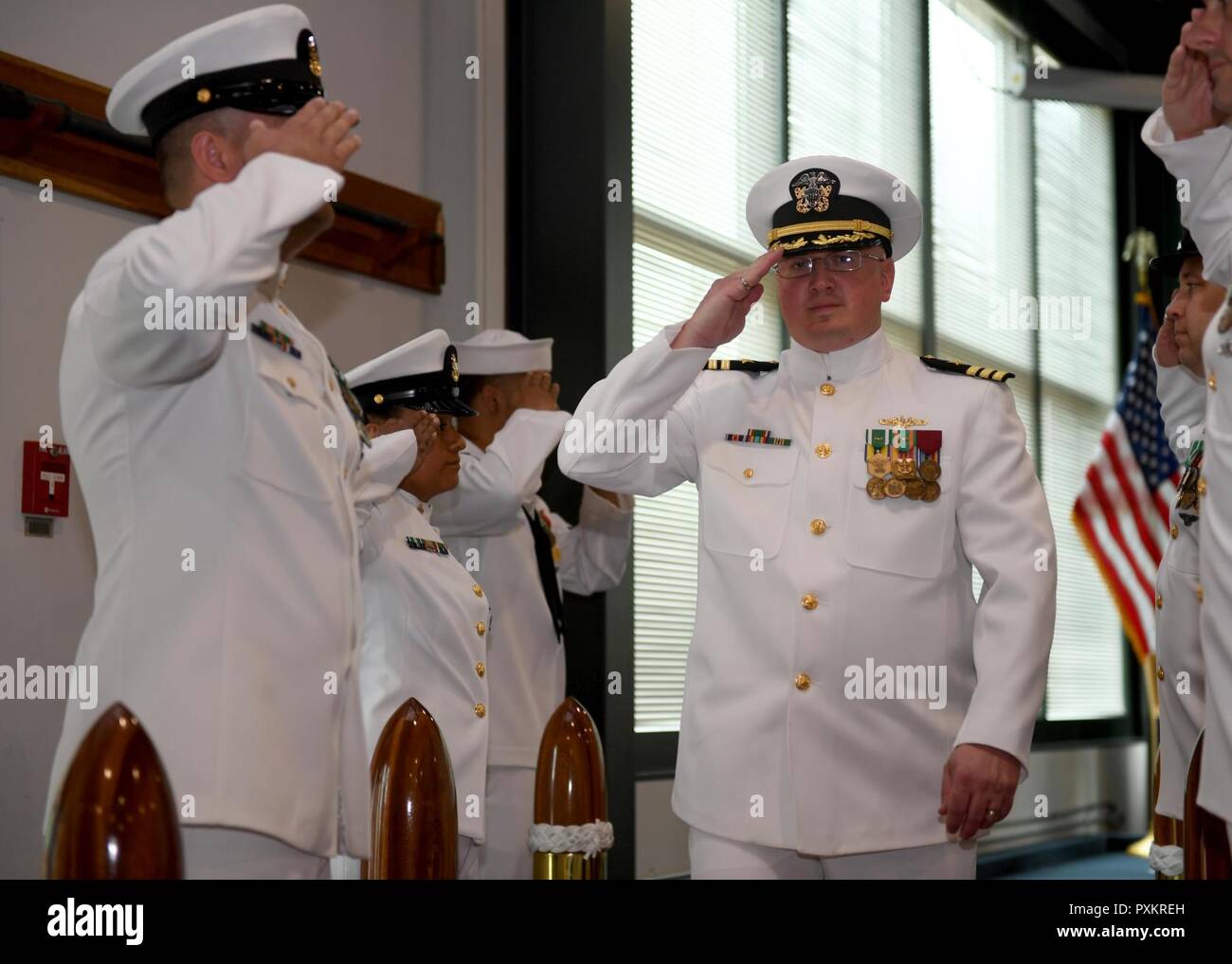 EVERETT, Wash. (June 16, 2017) Cmdr. Mark A. Schuchmann, a native of ...