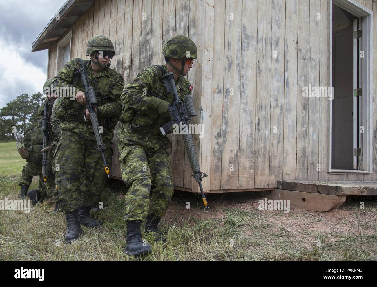 Soldiers of the 3rd Canadian Division, Canadian Army prepares to clear ...