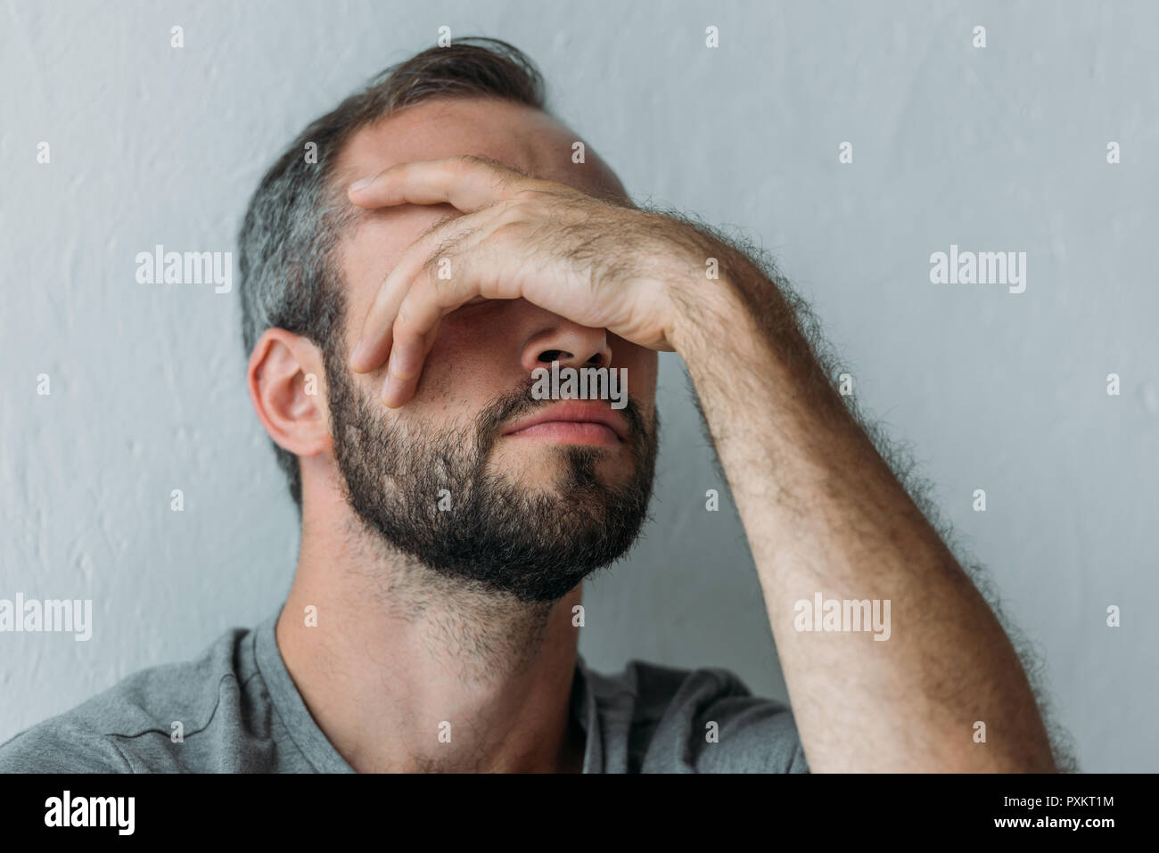 Frustrated face hi-res stock photography and images - Alamy