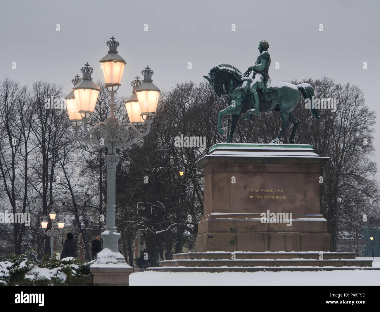 The Swedish king Carl Johan who once reigned also in Norway, is still ...