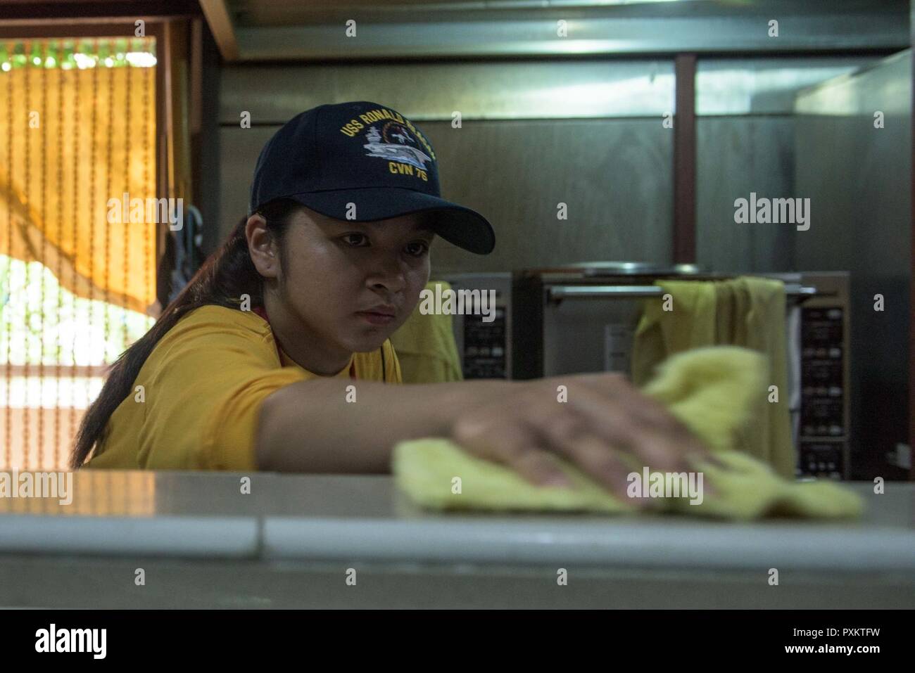 SINGAPORE (June 18, 2017) Culinary Specialist 2nd Class (SW/AW ...