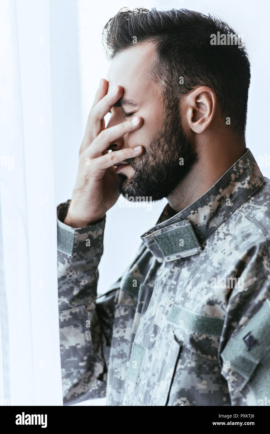 Stress disorder soldier hi-res stock photography and images - Alamy