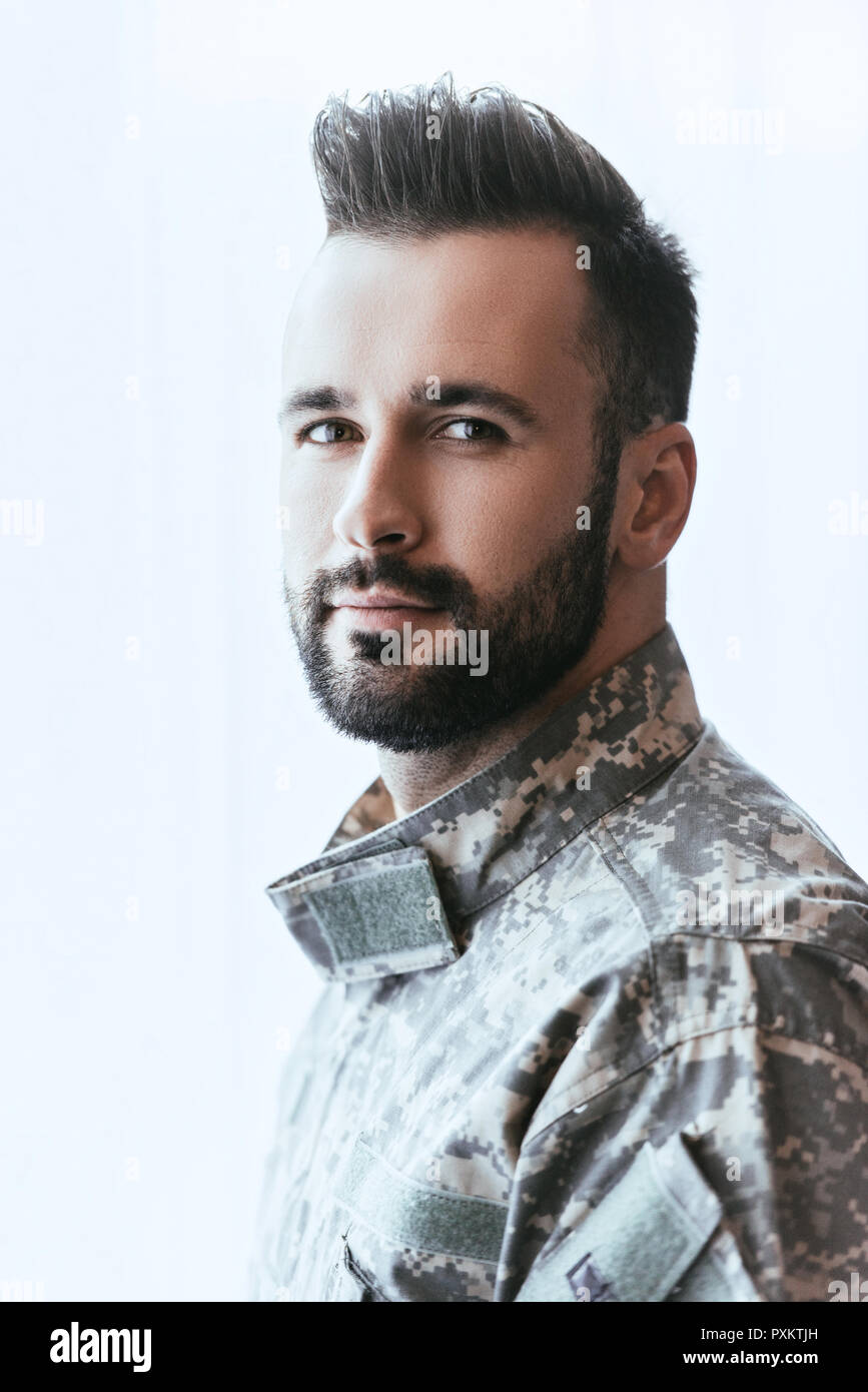 Portrait military personnel in hi-res stock photography and images - Alamy