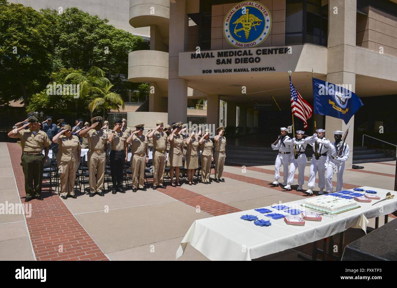 SAN DIEGO (June 16, 2017) Naval Medical Center San Diego (NMCSD) color ...