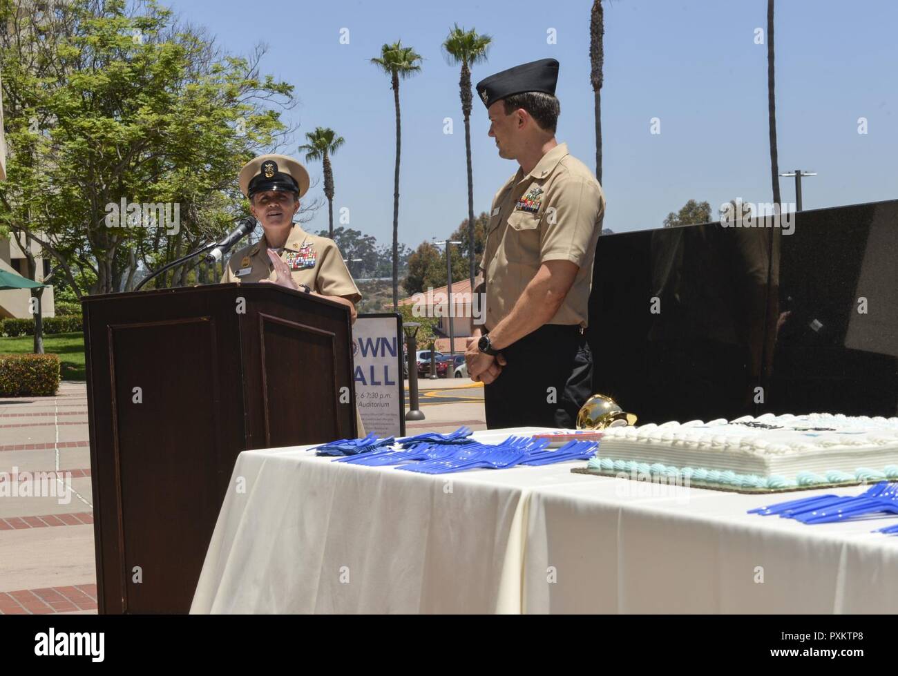 SAN DIEGO (June 16, 2017) Command Master Chief Kelly McNulty, Naval ...