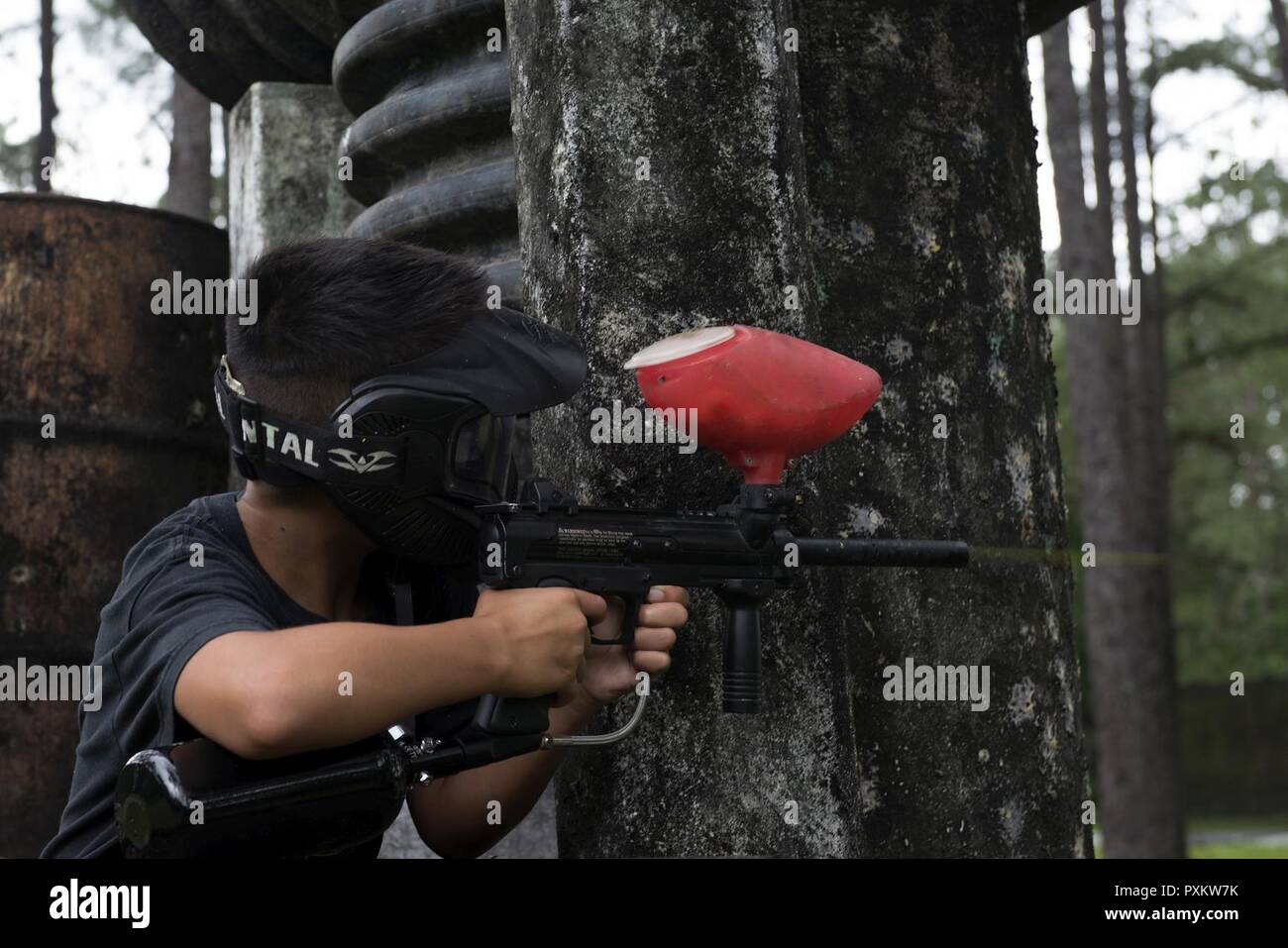 Paintball splatter hi-res stock photography and images - Alamy