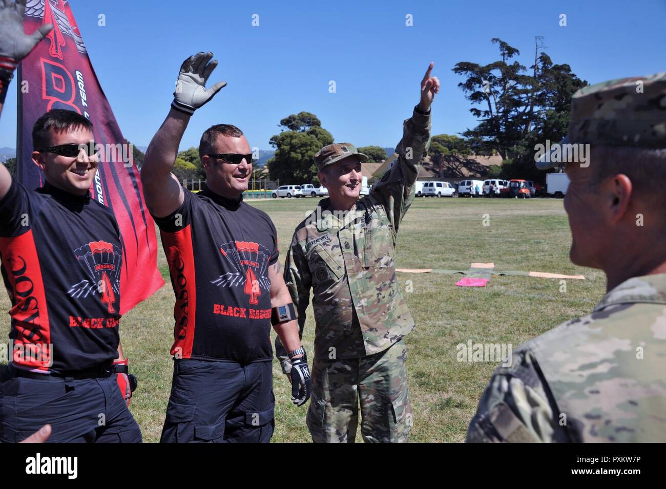 Command Sgt. Maj. David Davenport, the senior enlisted leader for the U ...