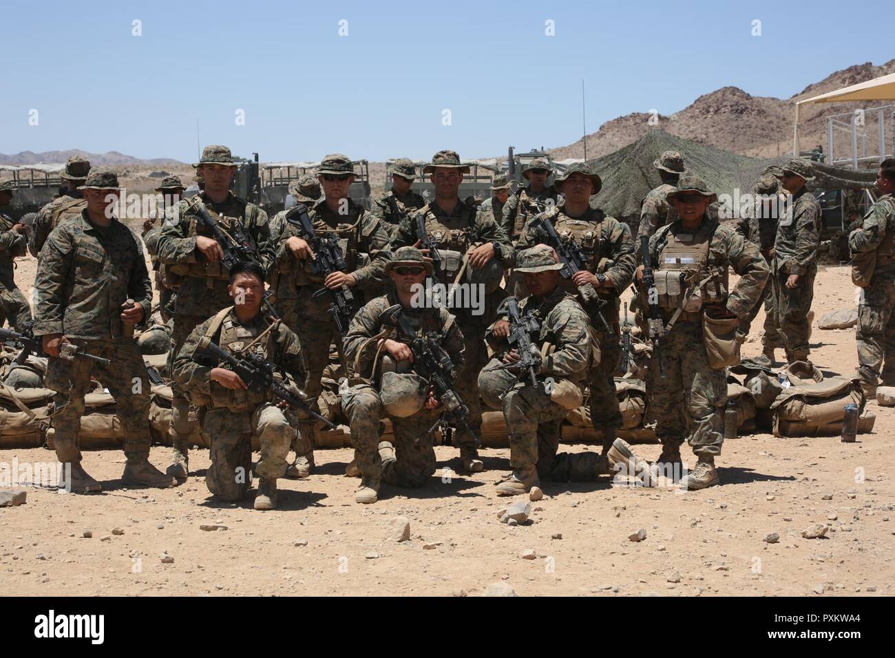 U.S. Marines of 2nd Platoon, Golf Company, 2nd Battalion, 25th Marines ...