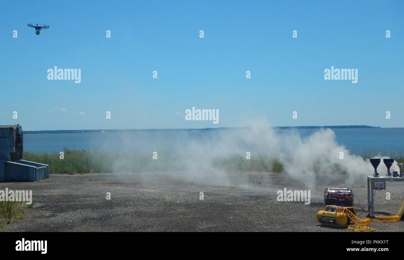 DAHLGREN, Va. (June 15, 2017) - An octocopter equipped with the ...