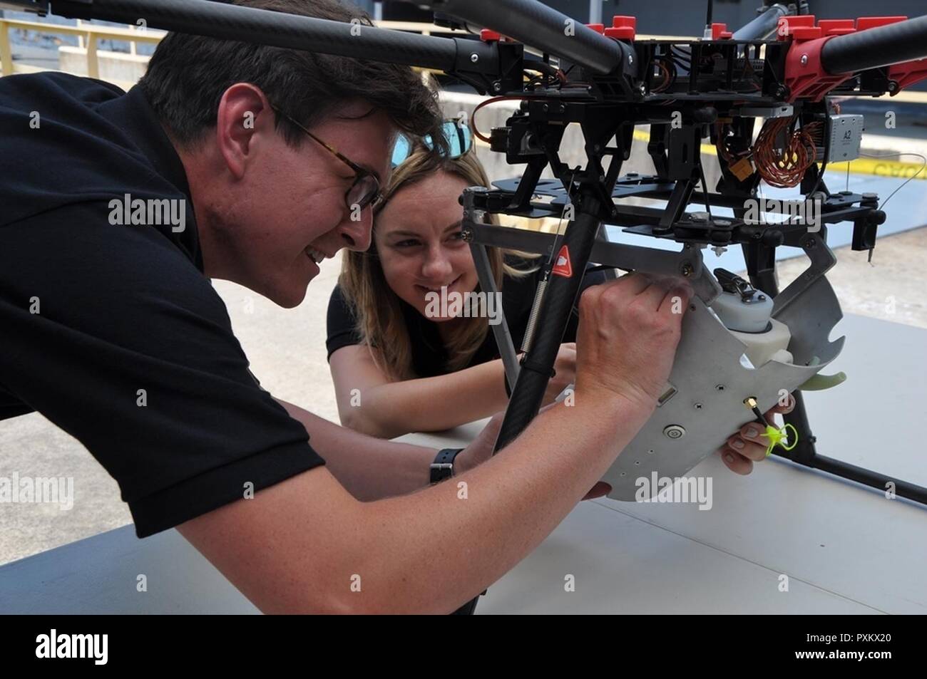 DAHLGREN, Va. (June 15, 2017) - Navy scientist Charles Miller and ...