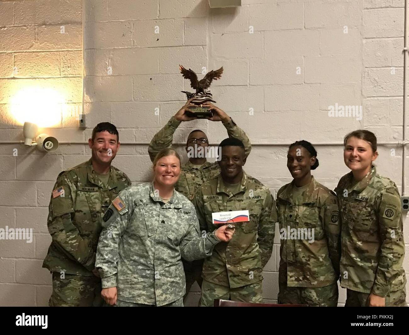 (Left to Right) SGT Christopher Holman, SGT Valerie Wiley, SGT William ...